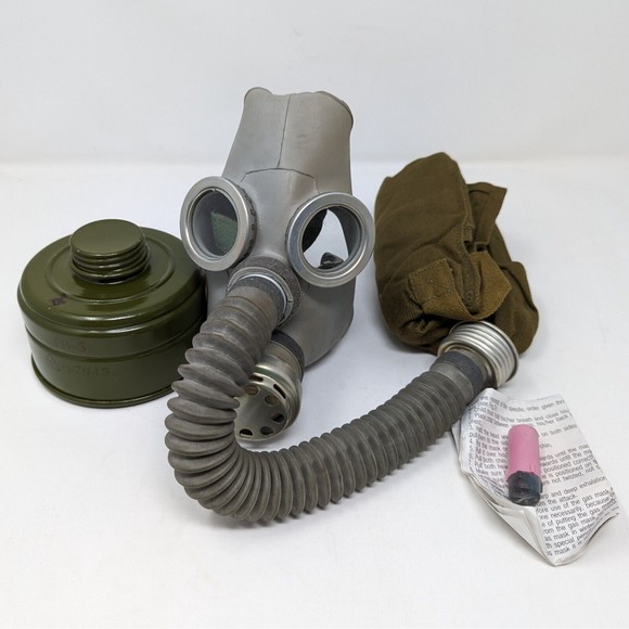 unknown | Accessories | Soviet Ussr Military Childrens Gas Mask Kit ...